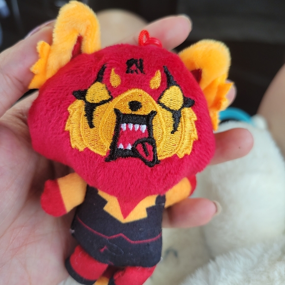 Sanrio | Toys | Aggretsuko Retsuko Plush Keychain | Poshmark